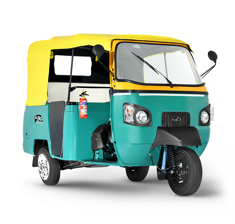 Mahindra Alfa DX Duo - Reliable CNG Auto Rickshaw with Great Mileage